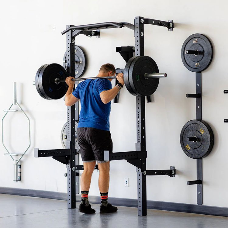 Wall-Folding Squat Rack - Redpro Fitness: Premium Fitness Equipment for ...